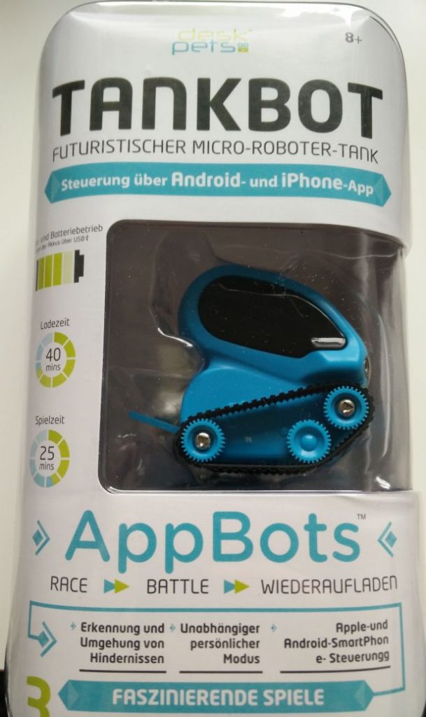 Tankbot - Der Micro Roboter im Test - Schlapa .NET